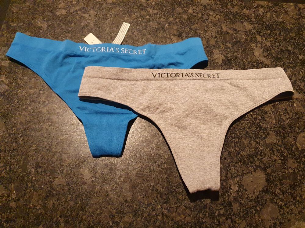 2er-Set Strings (Thong) von Victoria's Secret / Pink, L (Neu und ...