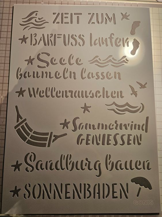 GONIS Flexschablone A4 (Neu (gemäss Beschreibung)) in Dierikon für CHF ...