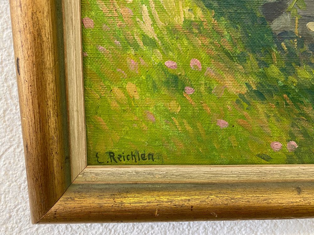 Eugene REICHLEN (1875-1971) Tableaux peinture sur toile | Kaufen auf Ricardo