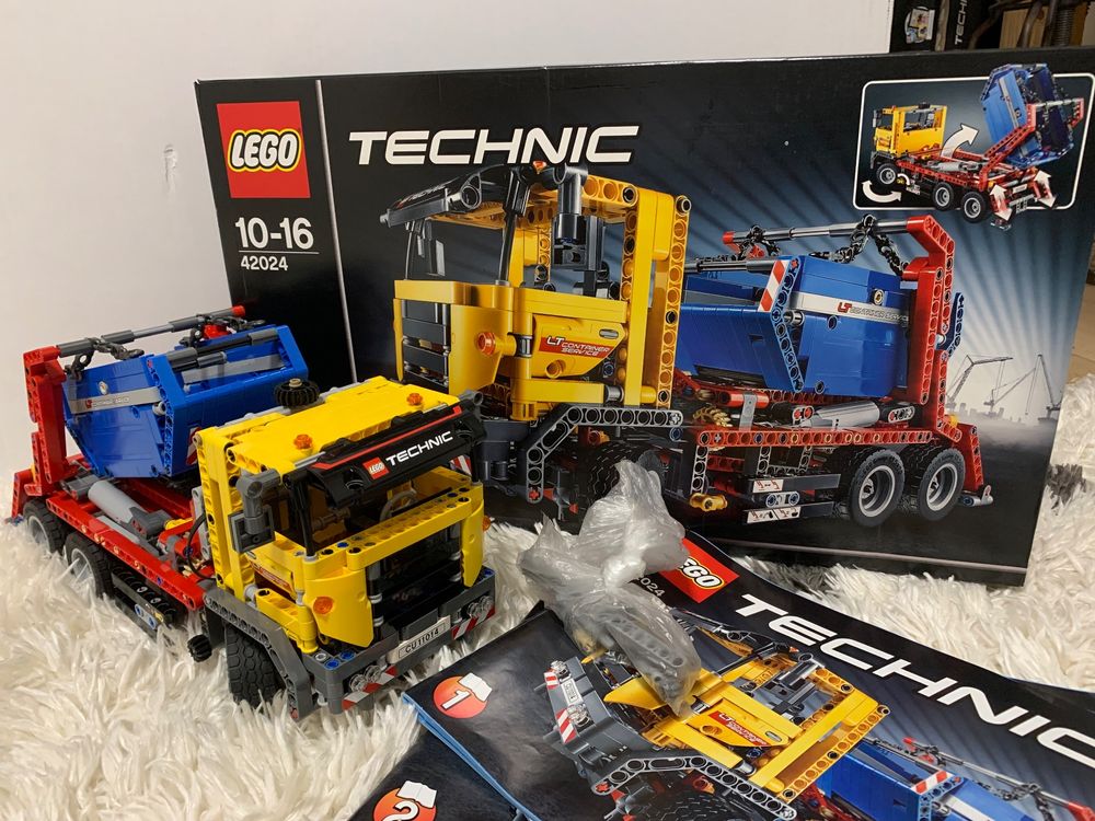 Lego Technic 42024 Container Truck mit Original Verpackung (Gebraucht ...