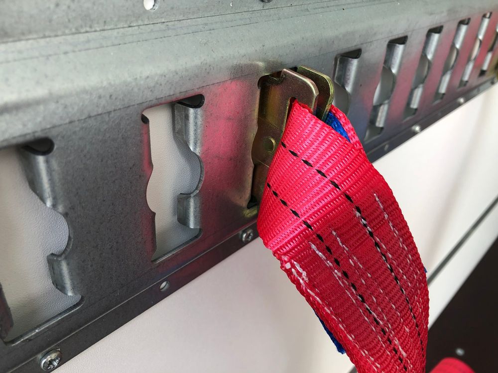 Anhänger-Spanngurtenset 4xKombi-Ankerschiene Zurrgurt (Neu (gemäss ...