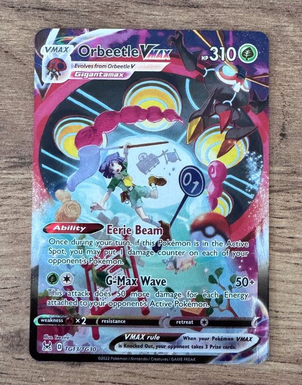 Orbeetle VMAX Pokemon TG13 (Gebraucht) in Andelfingen für CHF 6 – mit ...