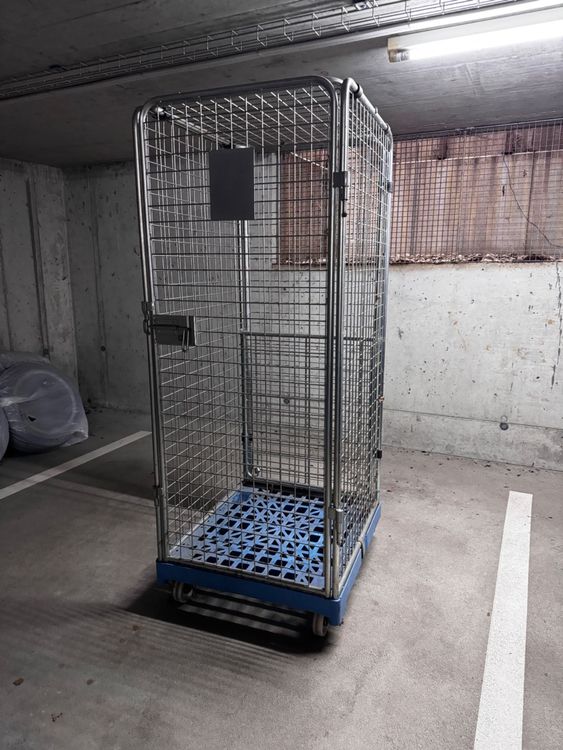 Gitterbox, Gitter- Rollcontainer, (z.B. für Pneuaufbewarung) | Kaufen ...