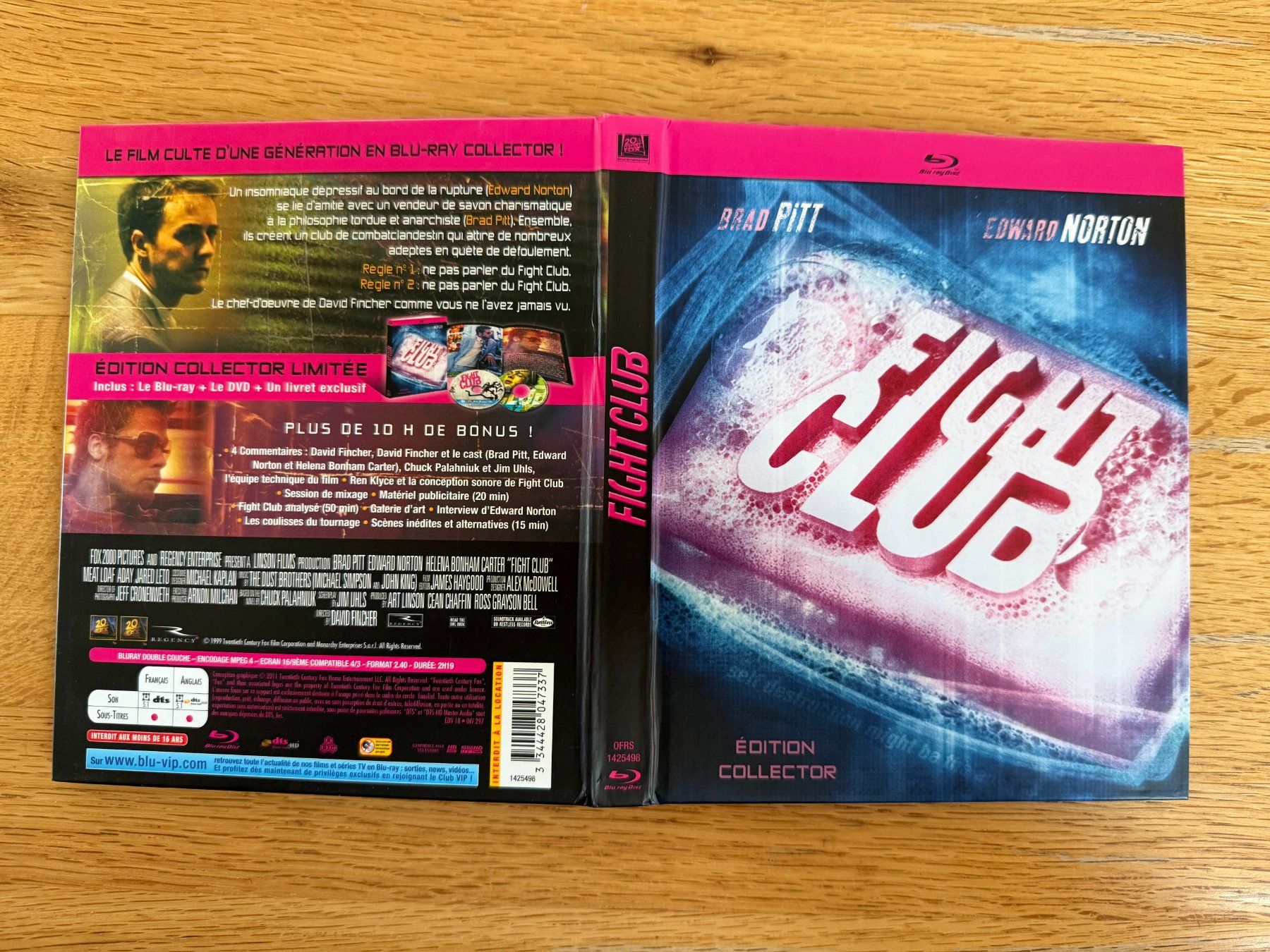 Fight Club (Blu-Ray) version DIGIBOOK ! (Neuf (Voir description)) à ...