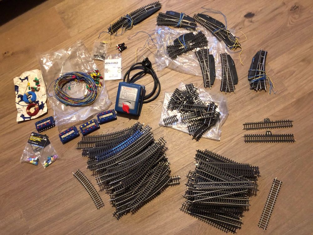 Märklin Set gross Trafo Gleise Schiene | Kaufen auf Ricardo