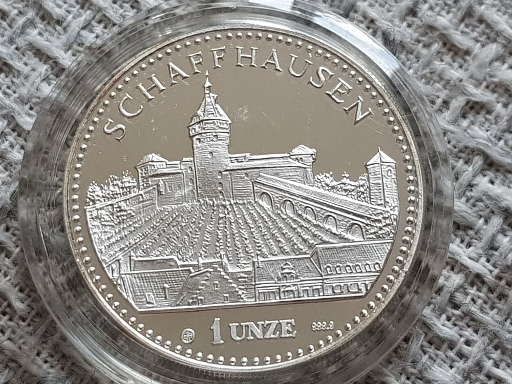 Schaffhausen 1 Unze ☆HELVETIA 1996 | Kaufen auf Ricardo