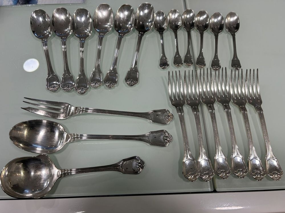 21 mal Christofle besteckset für 6 personen versilbert | Kaufen auf Ricardo