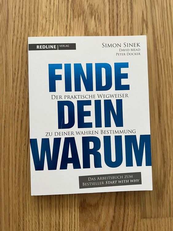 Finde Dein Warum - Simon Sinek (Arbeitsbuch) | Kaufen auf Ricardo