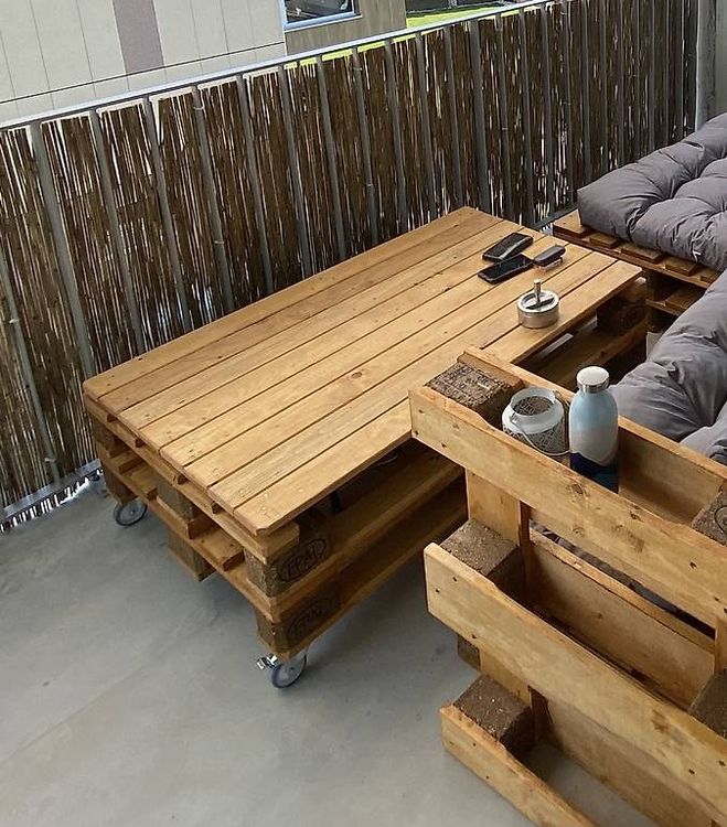 Lounge Tisch Europalett (Gebraucht) in Lyss für CHF 80 – nur Abholung auf Ricardo kaufen