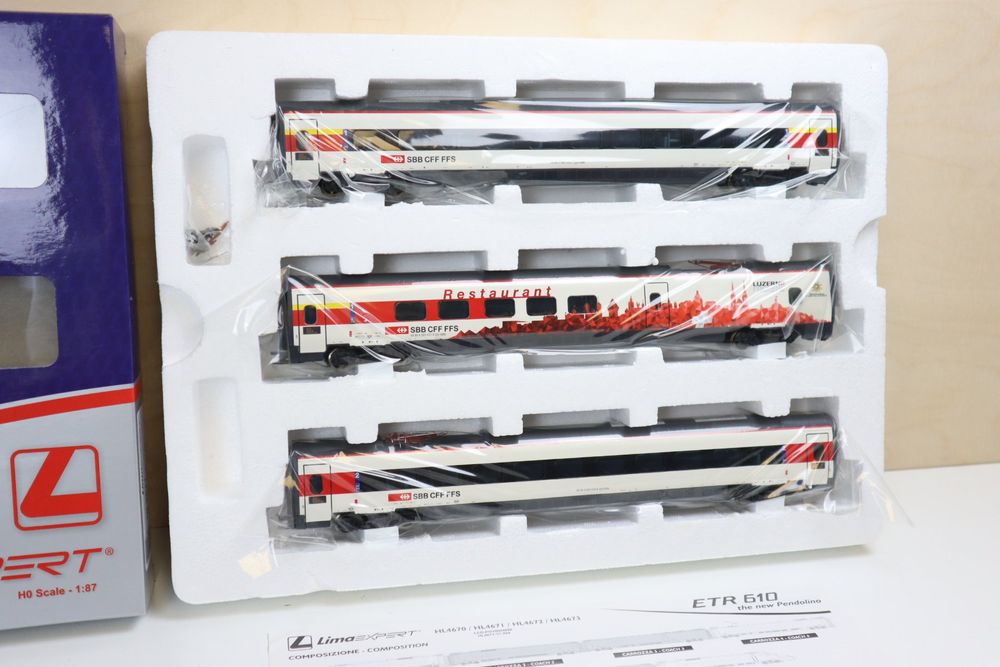 Lima Expert SBB ETR 610 ICN Zwischenwagen Set - HL4671 | Kaufen auf Ricardo