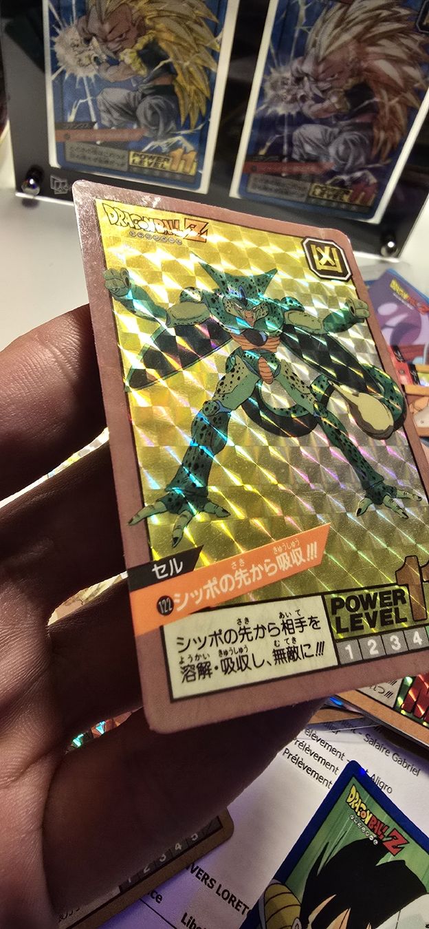 Carte 1992 Dragon Ball Z Super Battle Power Level Prism 122 (D'occasion ...