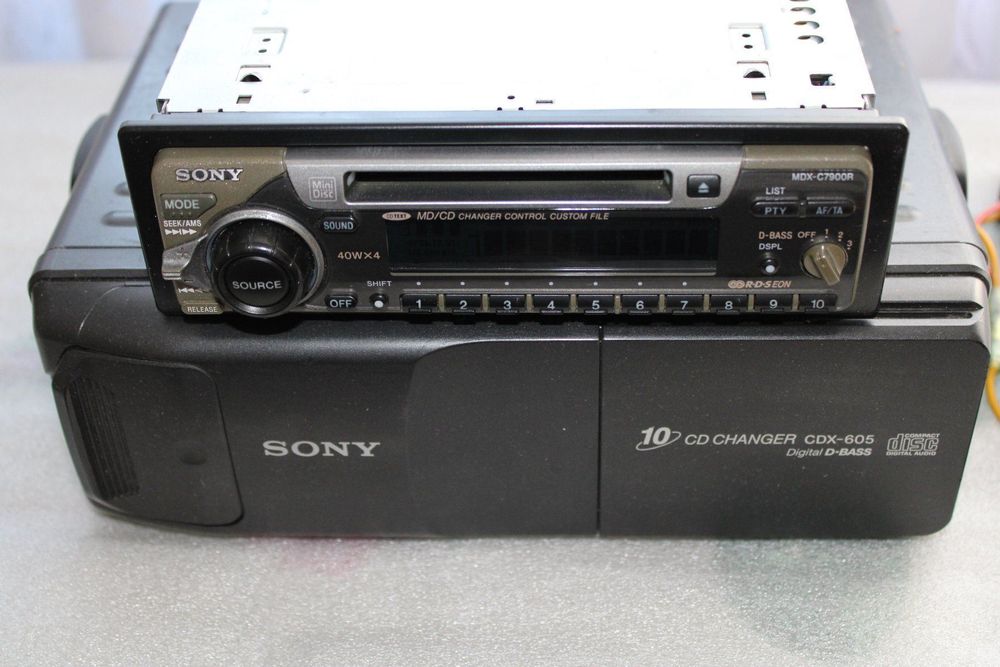 Sony Autoradio-MiniDisc & CD-Wechsler | Kaufen auf Ricardo