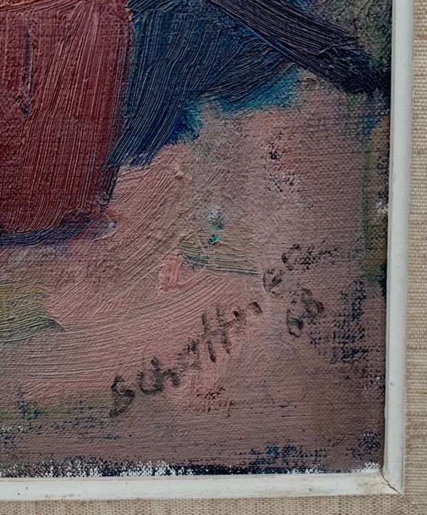 Fred Schaffner (1906-?) Gemälde (Gebraucht) in Root für CHF 60 – mit ...