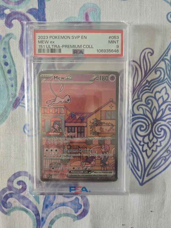 Pokemon Mew EX PSA 9 Promo 151 Ultra Premium Coll. (Neu (gemäss ...