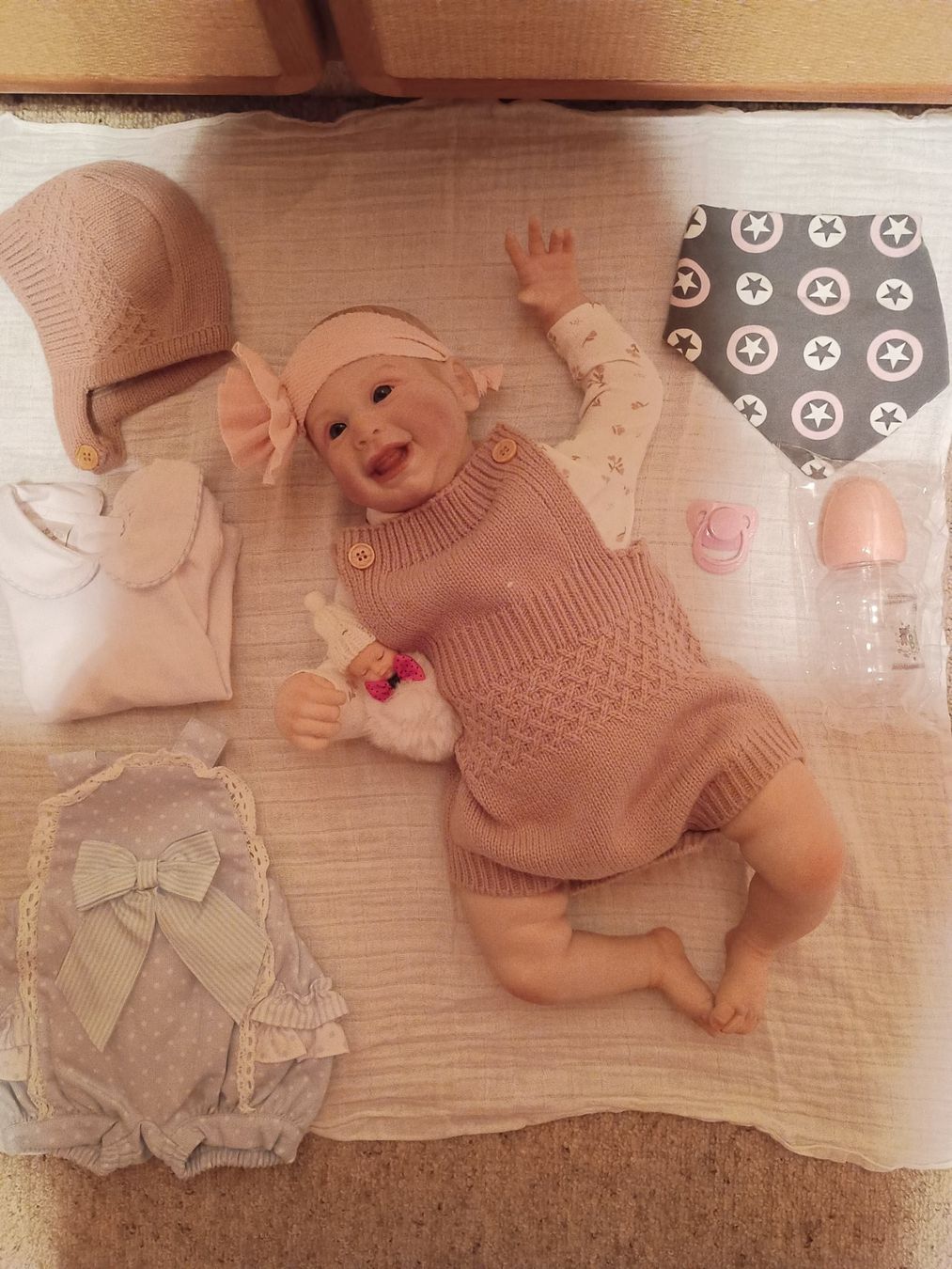 Reborn Puppe Mädchen (BS Harper /Andrea Arcello) (Neu (gemäss ...