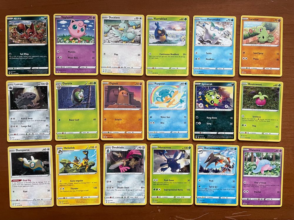 Pokemon Karten Set ENG (Versand gratis) (Neu (gemäss Beschreibung)) in Chur für CHF 1.5 – mit ...