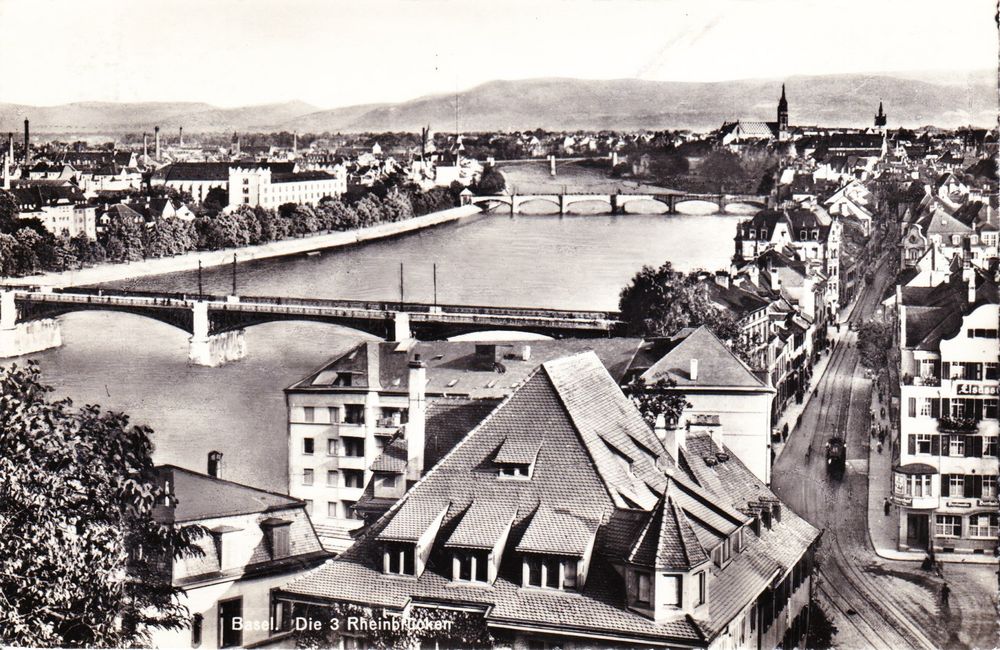 Basel - Die 3 Rheinbrücken | Kaufen auf Ricardo