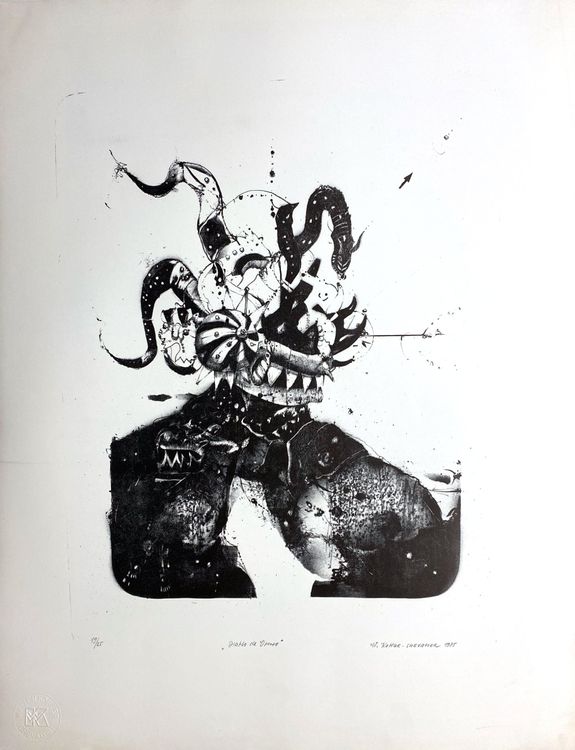 Walter Kohler-Chevalier Lithografie 1975 (Neu (gemäss Beschreibung)) in ...
