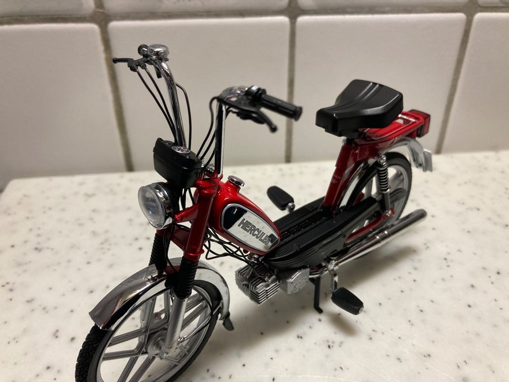 Mofa Hercules PRIMA 5S 1995 rot 1/10 Neuheit KK -Scale (Neu und ...