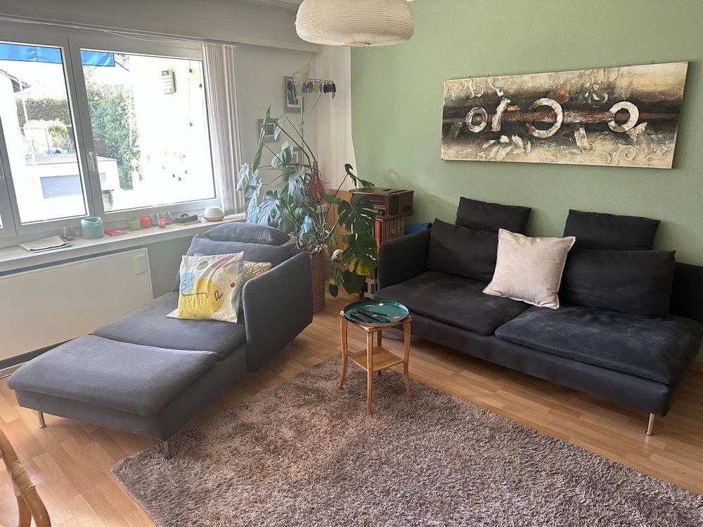 Divano angolare IKEA Söderhamn grigio scuro, usato (Gebraucht) in ...