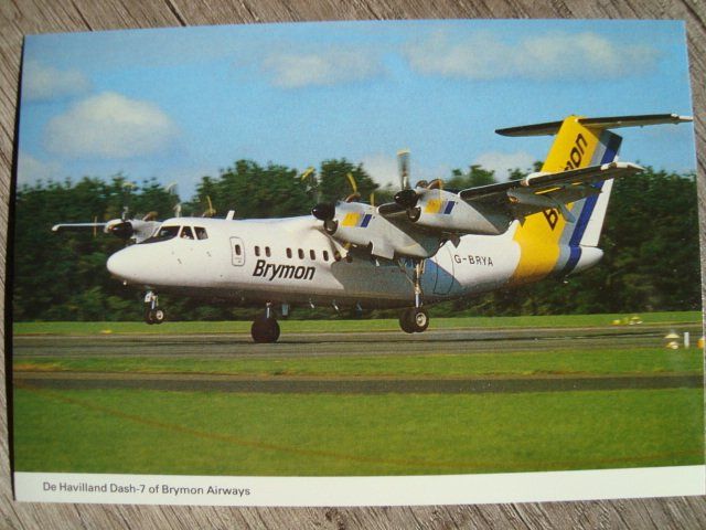 Brymon Airways (England) DeHavilland Dash-7 G-BRYA (Neu und ...