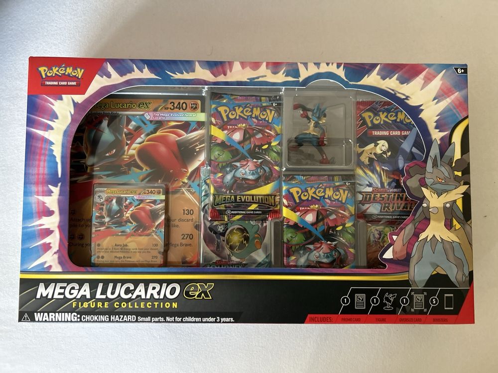 Pokemon Mega Lucario ex figure collection box (Neu (gemäss Beschreibung ...
