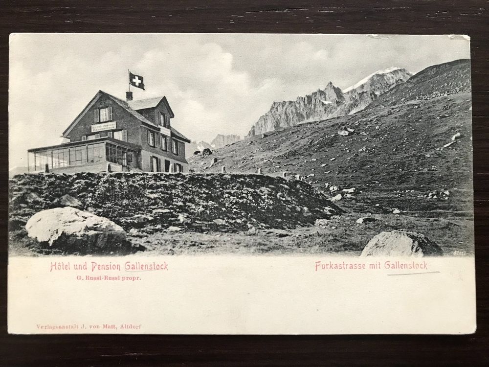 REALP Hotel & Pension Gallenstock (Galenstock), Furkastrasse (Gebraucht ...