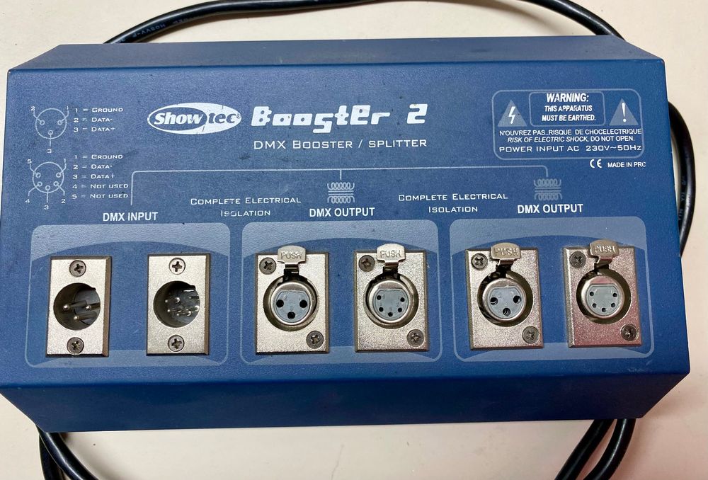ShowTec DMX BOOSTER 2 DMX Splitter | Kaufen auf Ricardo