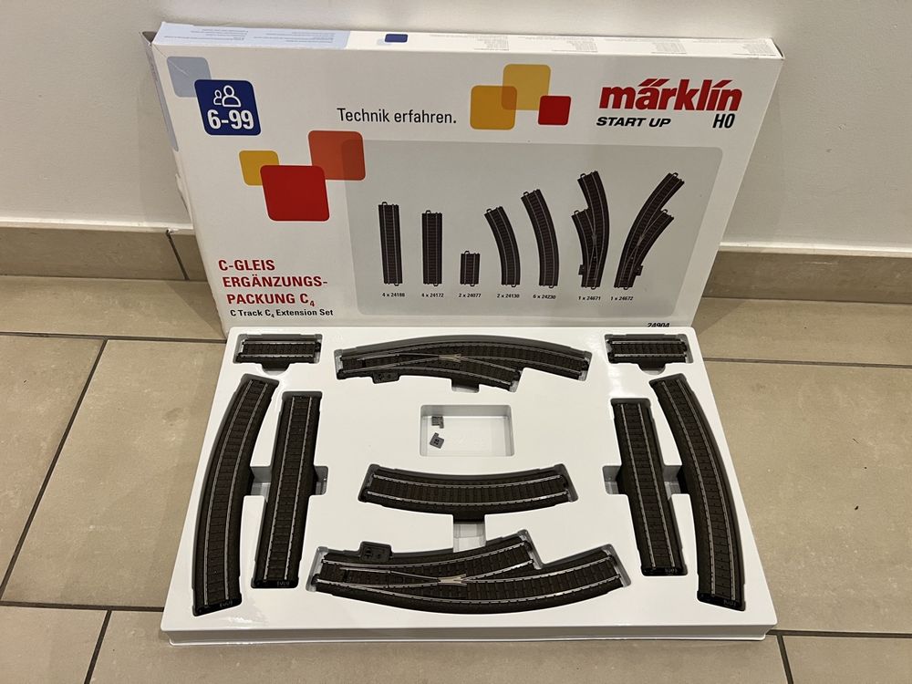 Märklin 24904 C-Gleis-Ergänzungspackung (Gebraucht) in Mezzovico für ...
