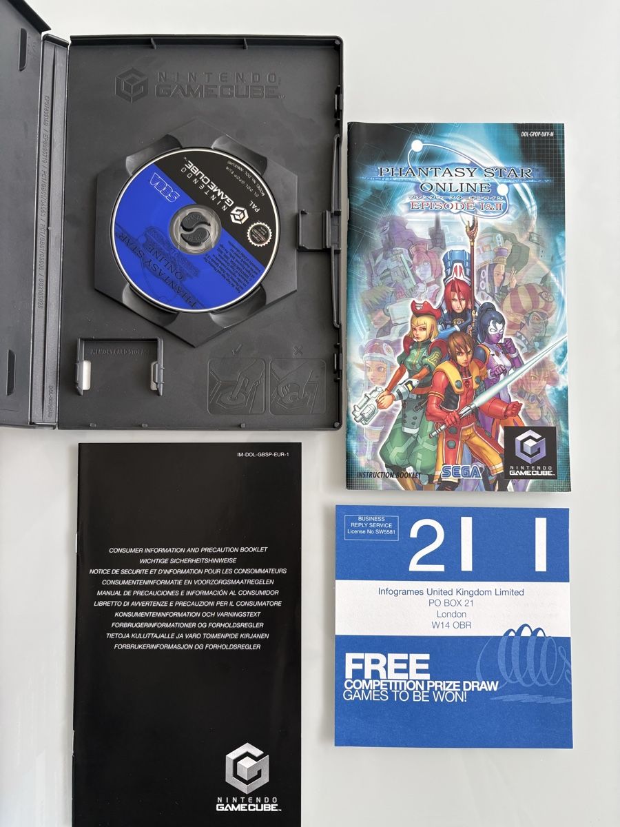 Phantasy Star Online Episode I & II - Nintendo GameCube (Neu (gemäss ...