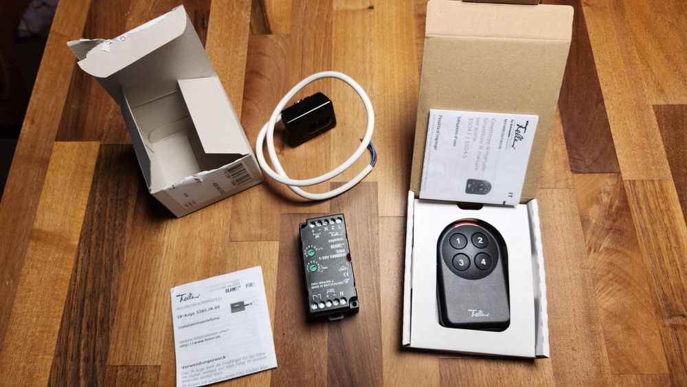 Beamit von Feller Handsender BLACK MAGIC und Zeptrion Dim. (Neu und originalverpackt) in ...