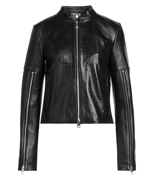 SALE: Cavalli leather jacket/invoice -New! XS, RRP 800 eur | Kaufen auf Ricardo