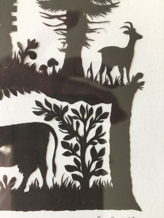 Scherenschnitt von Anita Buri (Neu (gemäss Beschreibung)) in Konolfingen für CHF 65 – mit ...