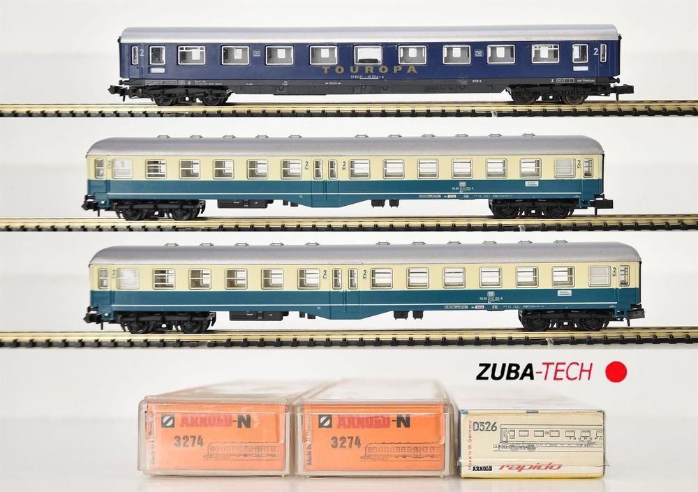 Arnold 3x Personenwagen DB Spur N OVP | Kaufen auf Ricardo