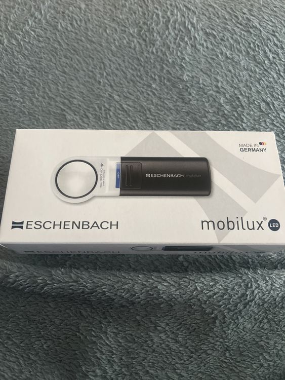 Loupe Eschenbach Mobliux LED 3 lentilles neuve (Neu und originalverpackt) in Tolochenaz für CHF ...