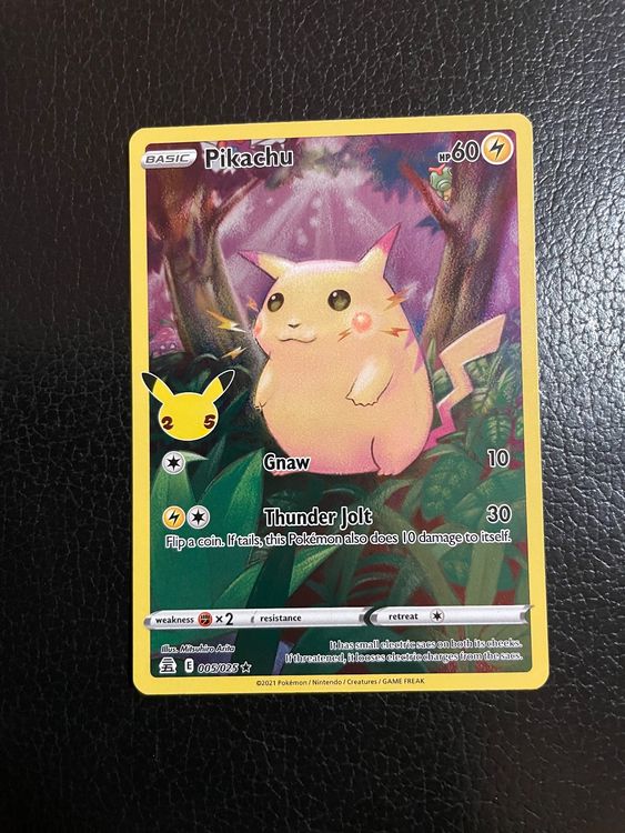 Celebrations Pikachu 25th anniversary Ab 1 | Kaufen auf Ricardo