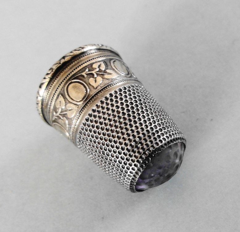 FINGERHUT Silber mit Amethyst | Kaufen auf Ricardo