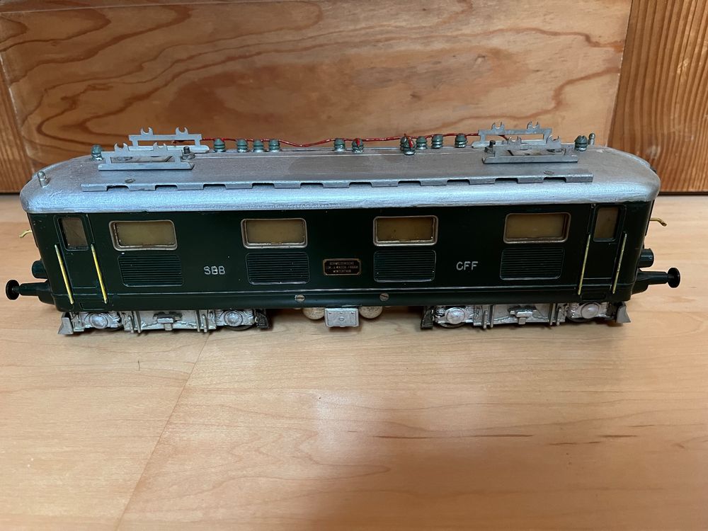 HAG 540 SBB Re 4/4 Drehgestell-Lok Spur 0 für Bastler (Defekt) in Schlieren für CHF 205 – mit ...