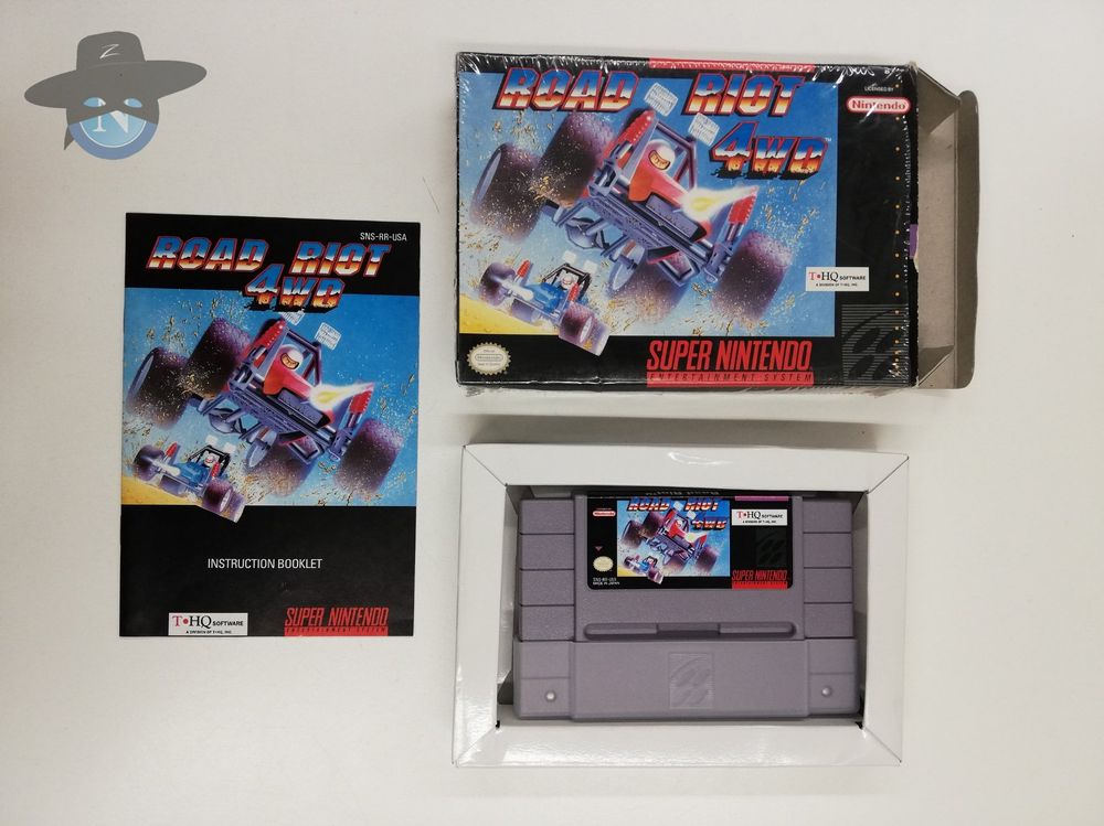 Road Riot 4WD / USA NTSC-U / Super Nintendo SNES (Gebraucht) in St ...