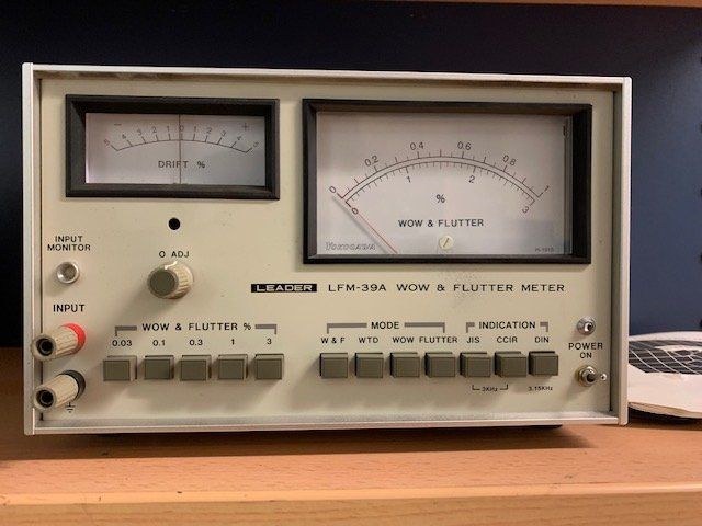 Leader LFM-39A Wow and Flutter Meter | Kaufen auf Ricardo