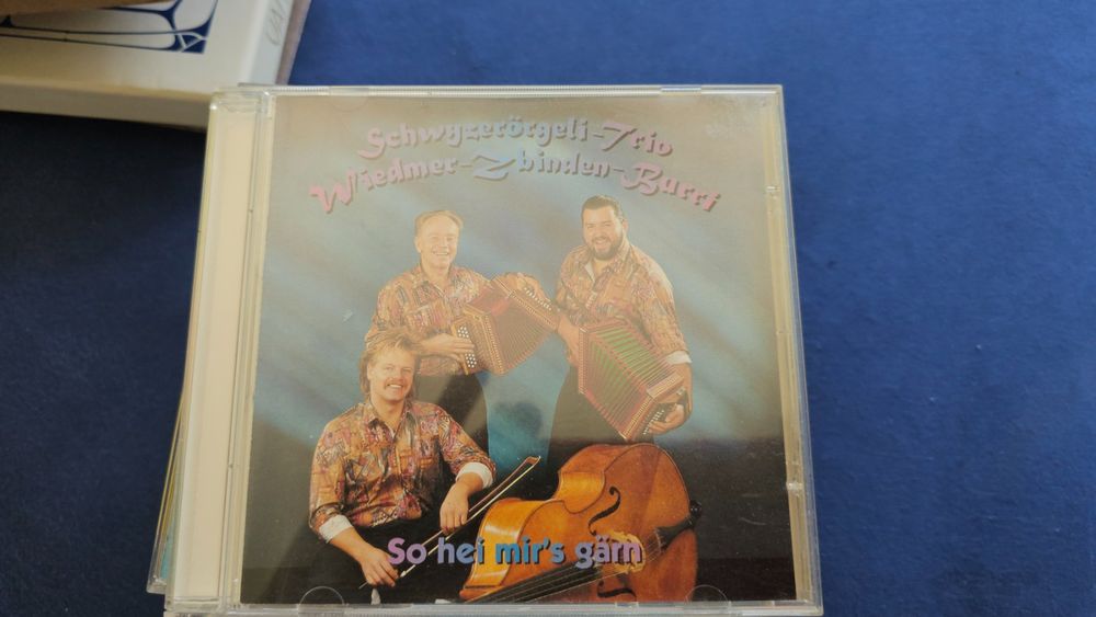 Schwyzerörgeli trio Widmer Zbinden Burri-so hei mers gärn/dj | Kaufen ...