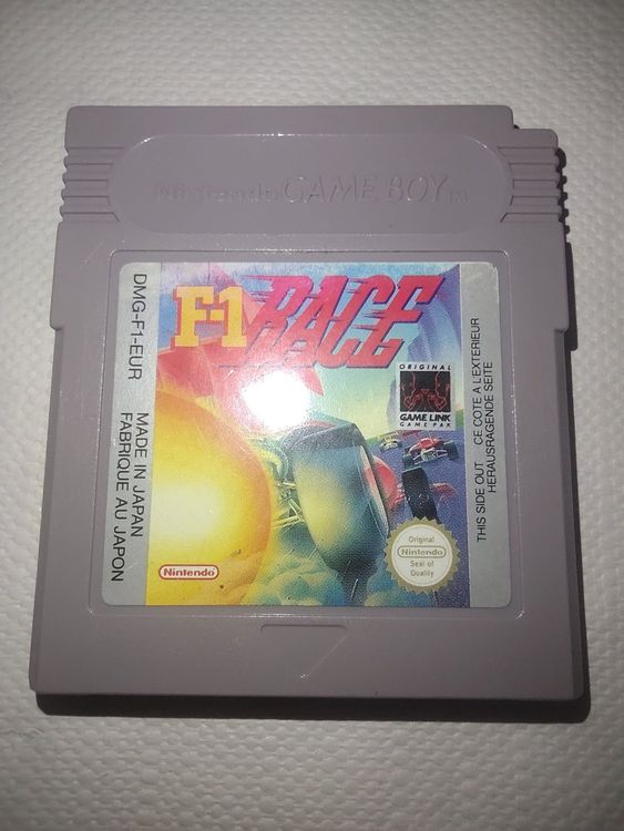 F1 RACE FORMEL 1 ** GAME BOY NINTENDO ** F-1 ** | Kaufen auf Ricardo