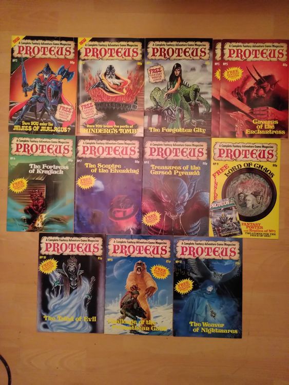 Proteus Fantasy Adventure Game Magazine | Kaufen auf Ricardo