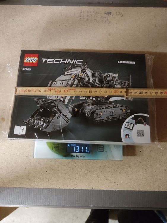 Neu Bauanleitung, LEGO Technic 42100 Liebherr 9800 (Neu (gemäss ...