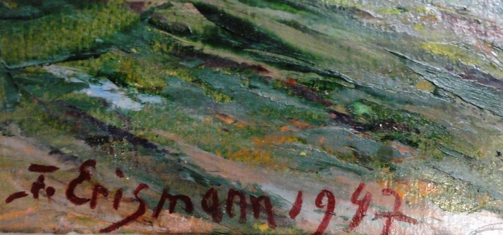 Erismann Friedrich Johann Gemälde (Neu (gemäss Beschreibung)) in zurich für CHF 980 – nur ...