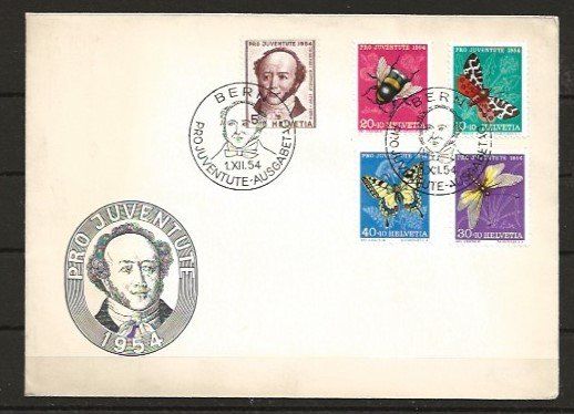 PJ 1954 FDC SBK Fr. 60.00 | Kaufen auf Ricardo