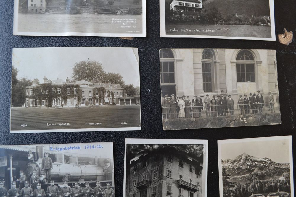 Alte Fotos -9 Postkarte historischer Schwarzweiss-Aufnahmen (Gebraucht ...