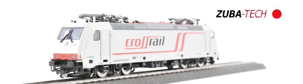 Trix 22636 E-Lok BR 185 Crossrail CB Rail H0 GS Analog OVP (D'occasion ...