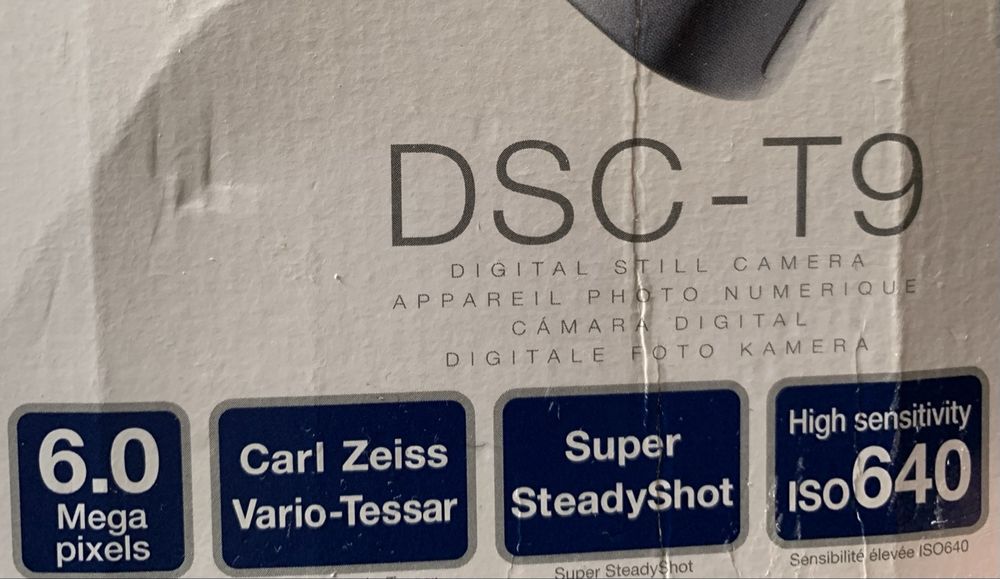 Sony Cyber-shot DSC-T9 Digitalkamera mit Zubehör, Top! (Gebraucht) in ...