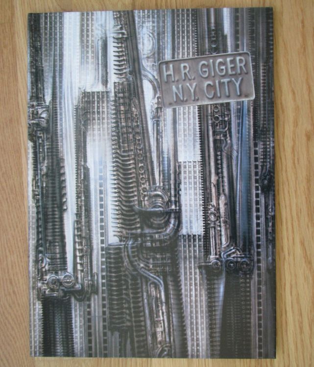 H.R. Giger N.Y. City / Buch / Signiert von Giger für .... | Kaufen auf ...